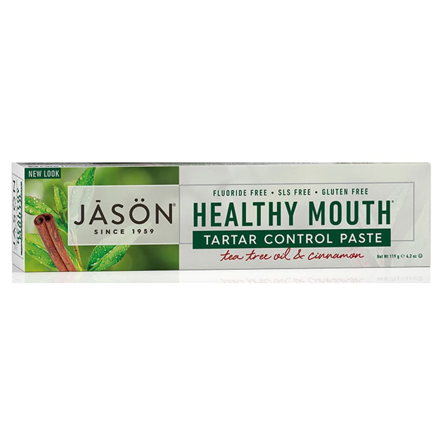 JASON: Toothpaste Cinnamon Fluoride, 6 OZ (Pack of 4) | ShelHealth