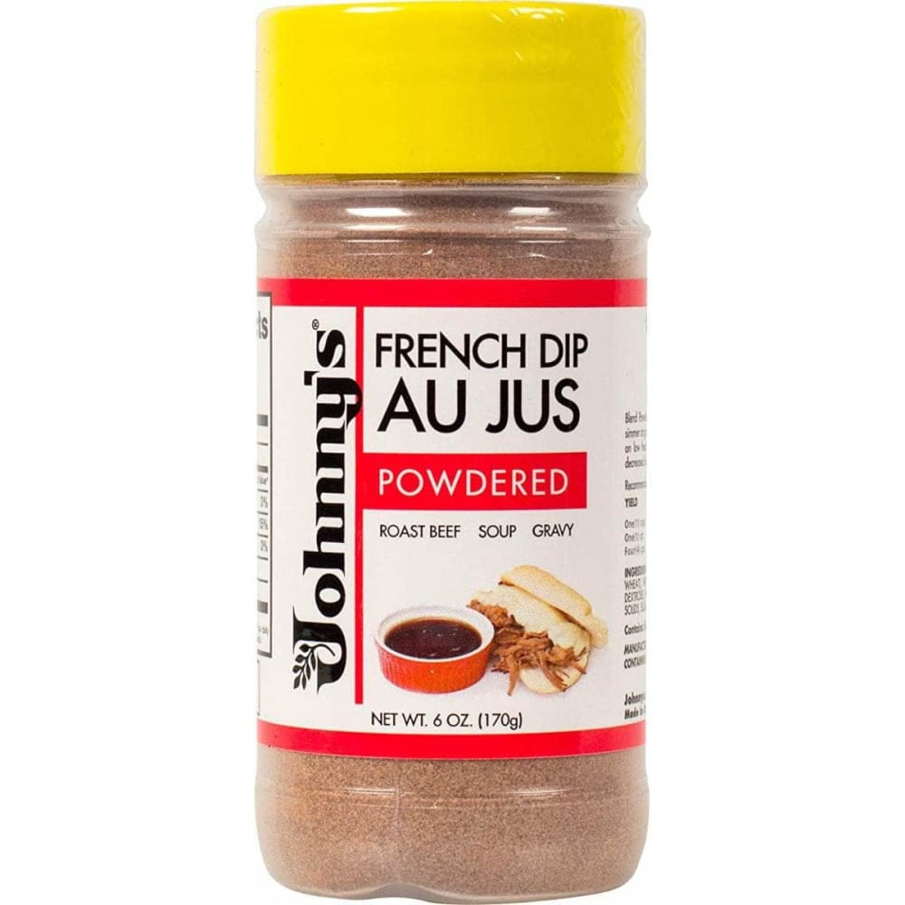 JOHNNYS FINE FOODS Au Jus Powder, 6 oz (Case of 3) | ShelHealth