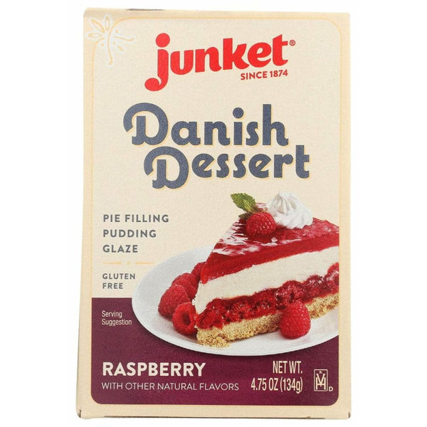 JUNKET: Dessert Raspberry Mix, 4.75 oz (Case of 4) | ShelHealth