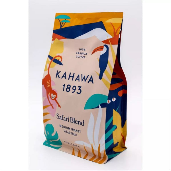 KAHAWA 1893 COFFEE: Safari Blend Wb Medium Roast Coffee, 12 oz | ShelHealth
