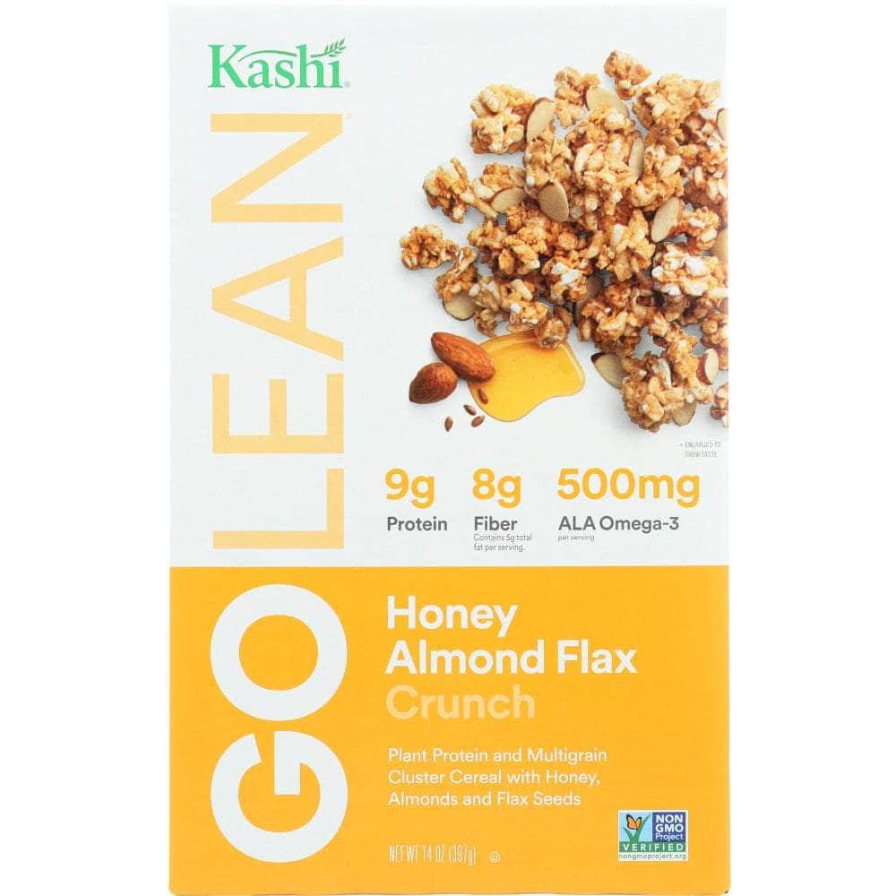 Kashi Go Lean Crunch! Honey Almond Flax Cereal, 14 oz (Case of 3 ...
