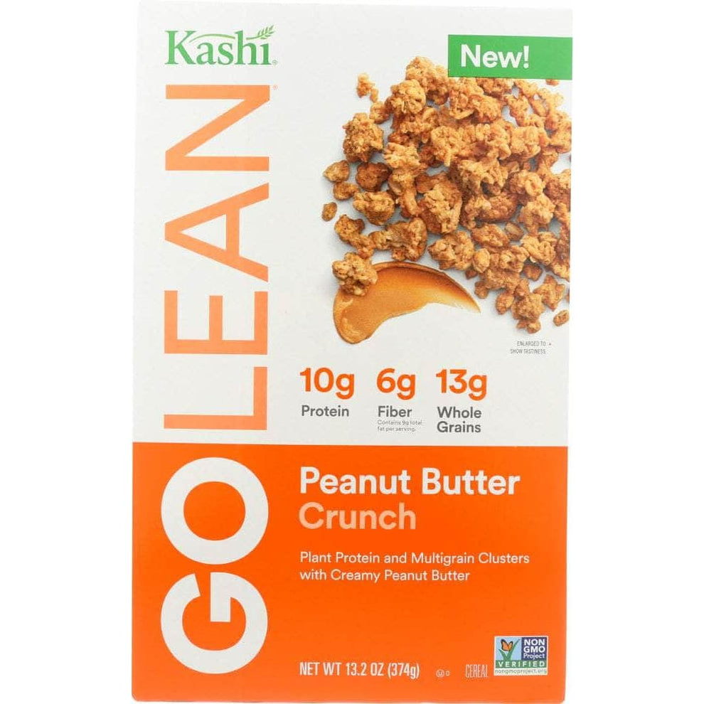 Kashi Go Lean Peanut Butter Crunch Cereal, 13.2 oz (Case of 3) | ShelHealth