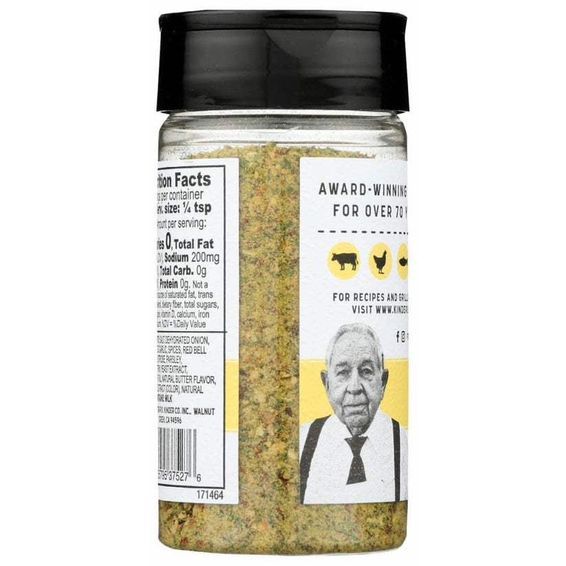 Kinders Buttery Steakhouse Rub, 5.5 Oz (Case of 3) | ShelHealth