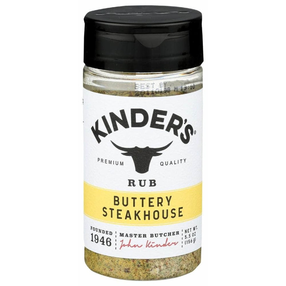 Kinders Buttery Steakhouse Rub, 5.5 Oz (Case of 3) | ShelHealth
