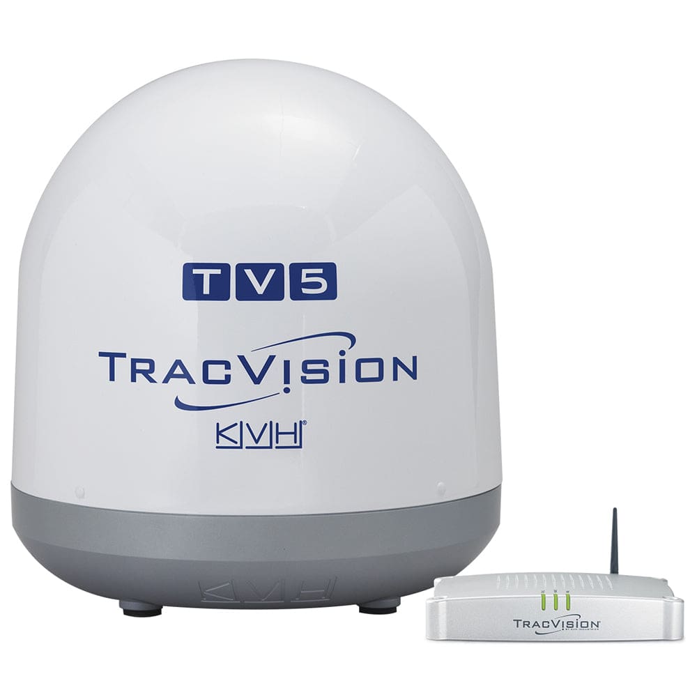 KVH TracVision TV5 w/ IP-Enabled TV-Hub & Linear Universal Quad-Output ...