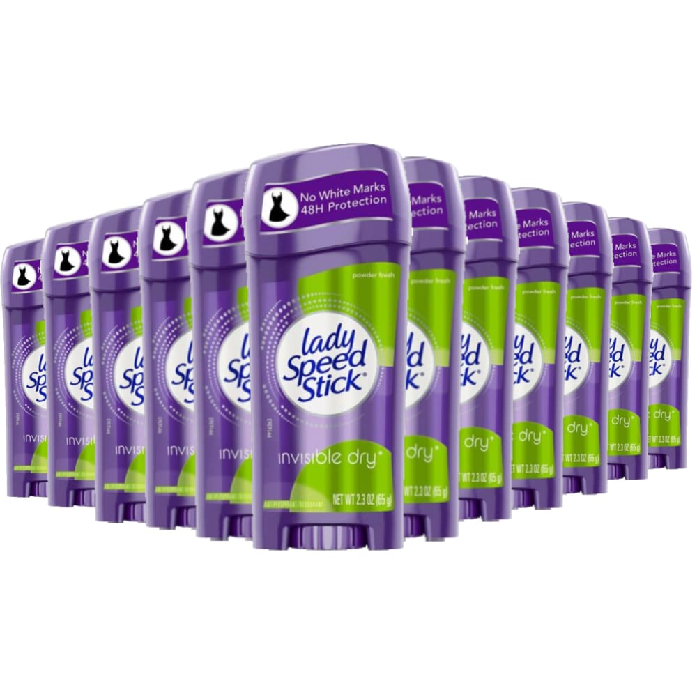 Lady Speed Stick Invisible Dry Antiperspirant & Deodorant, Powder Fresh ...