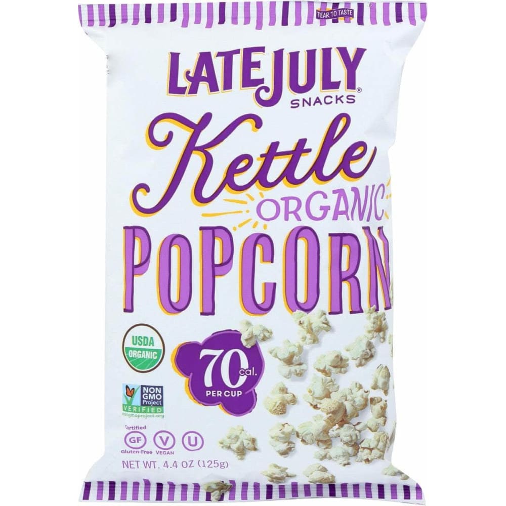 Late July Popcorn Kettle, 4.4 Oz (Case of 4) | ShelHealth