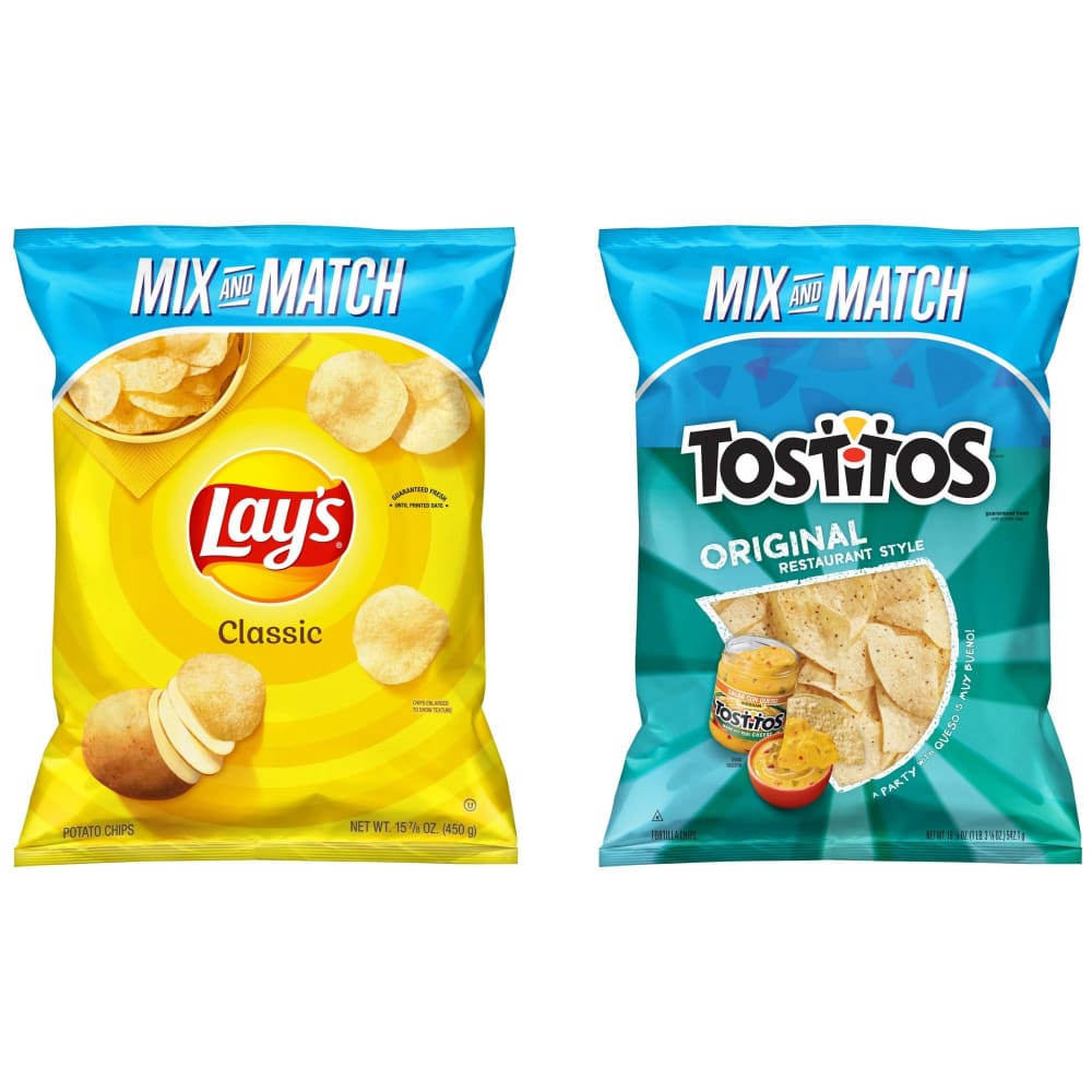 Lay's Classic & Tostitos Original - Pick n' Pack | ShelHealth