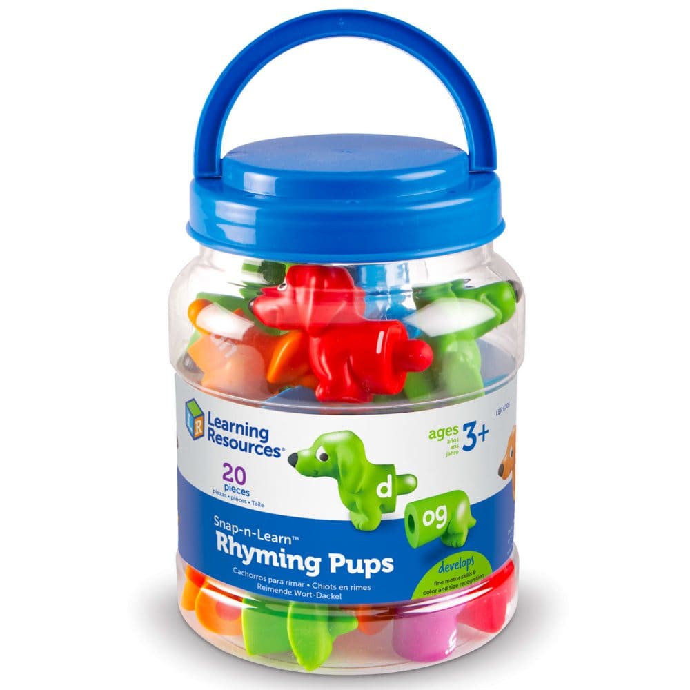Learning Resources Snap-N-Learn Rhyming Pups | ShelHealth