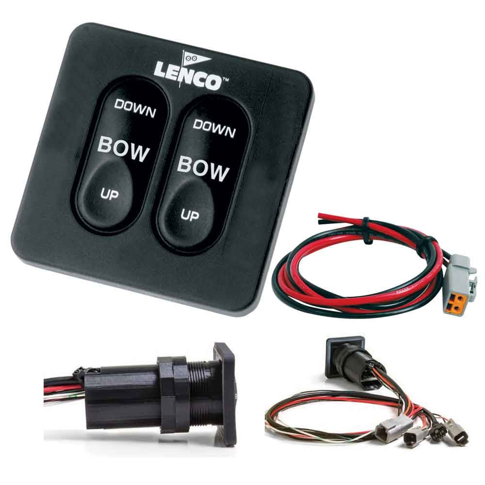 Lenco Standard Integrated Tactile Switch Kit w/ Pigtail f/ Single ...