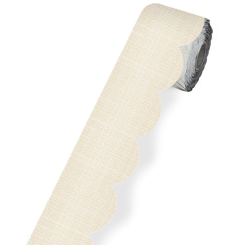 Linen Rolled Scalloped Borders (Pack of 6) | ShelHealth