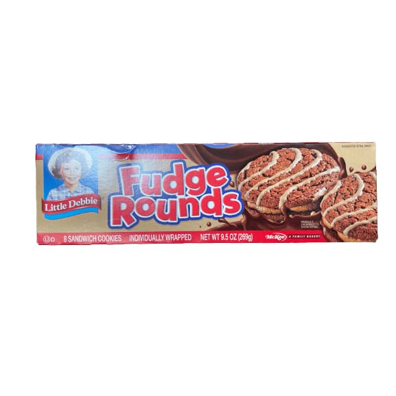 Little Debbie Snacks Fudge Rounds, 8ct | ShelHealth