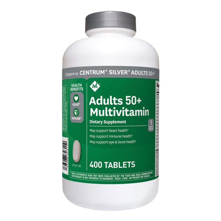 Member's Mark Adults 50+ Multivitamin Dietary Supplement Tablets (400 ...