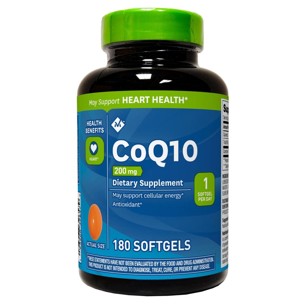 Member's Mark CoQ10 200 mg. Dietary Supplement (180 ct.) | ShelHealth