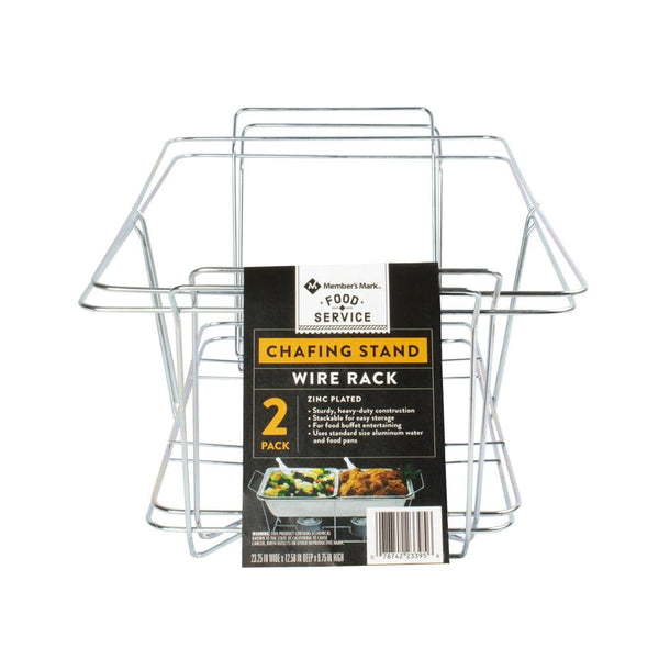 Member's Mark Heavy Duty Chafing Stand Wire Rack (2 pk.) (Pack of 2 ...