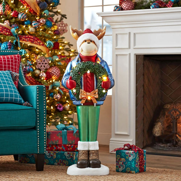 Member's Mark Resin Moose Character | ShelHealth