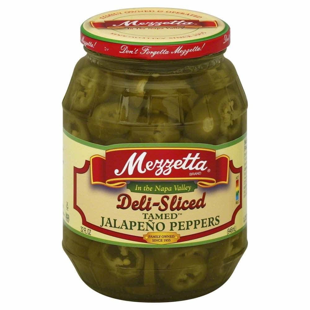 Mezzetta Deli-Sliced Tamed Jalapeno Peppers, 32 oz (Case of 3) | ShelHealth