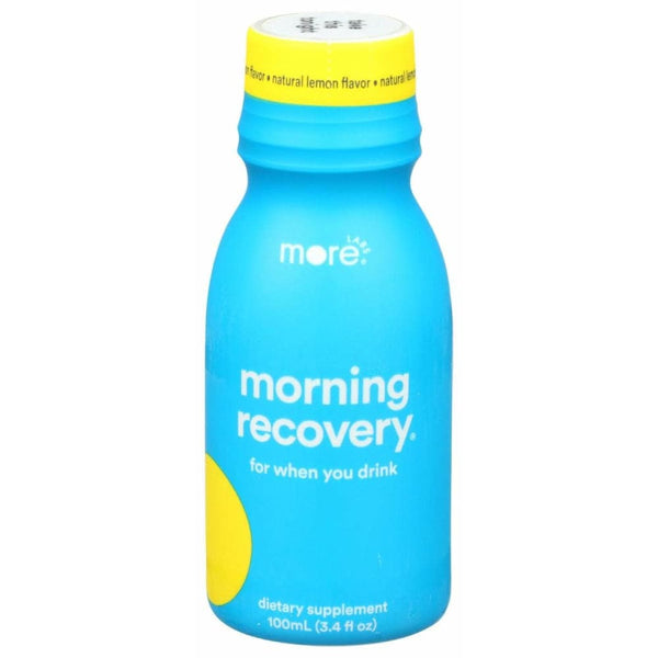 More Labs Shot Morning Recovery Lemon, 3.4 Fo (Case of 4) | ShelHealth