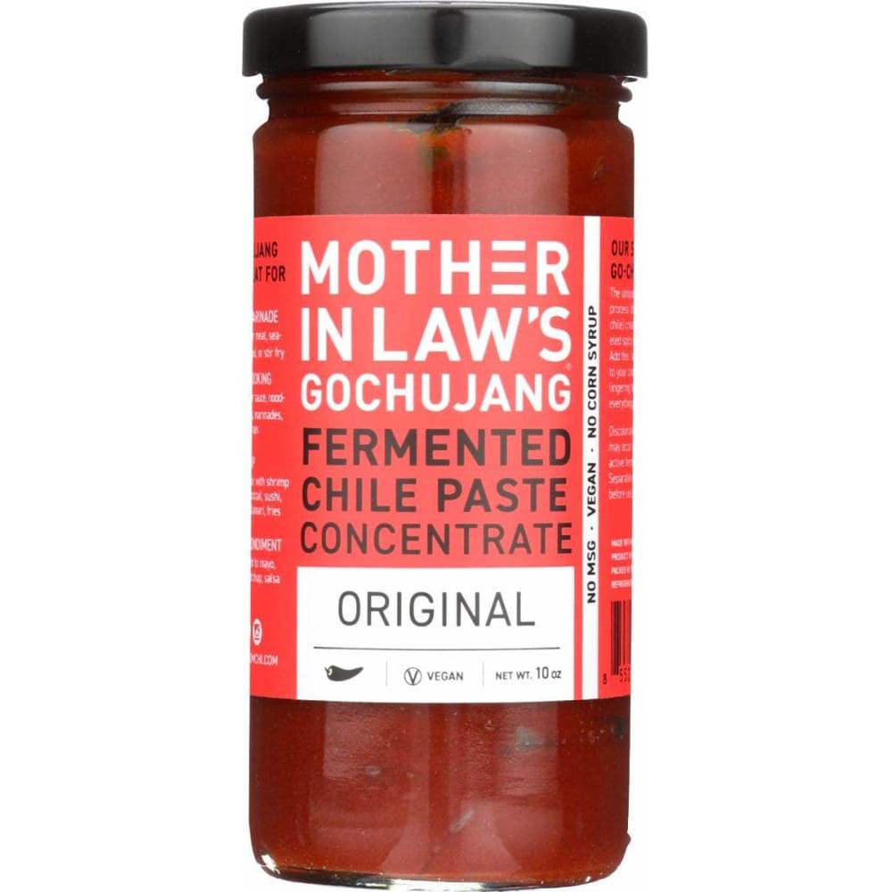 MOTHER IN LAW Original Gochujang Fermented Chile Paste, 10 oz (Case of ...