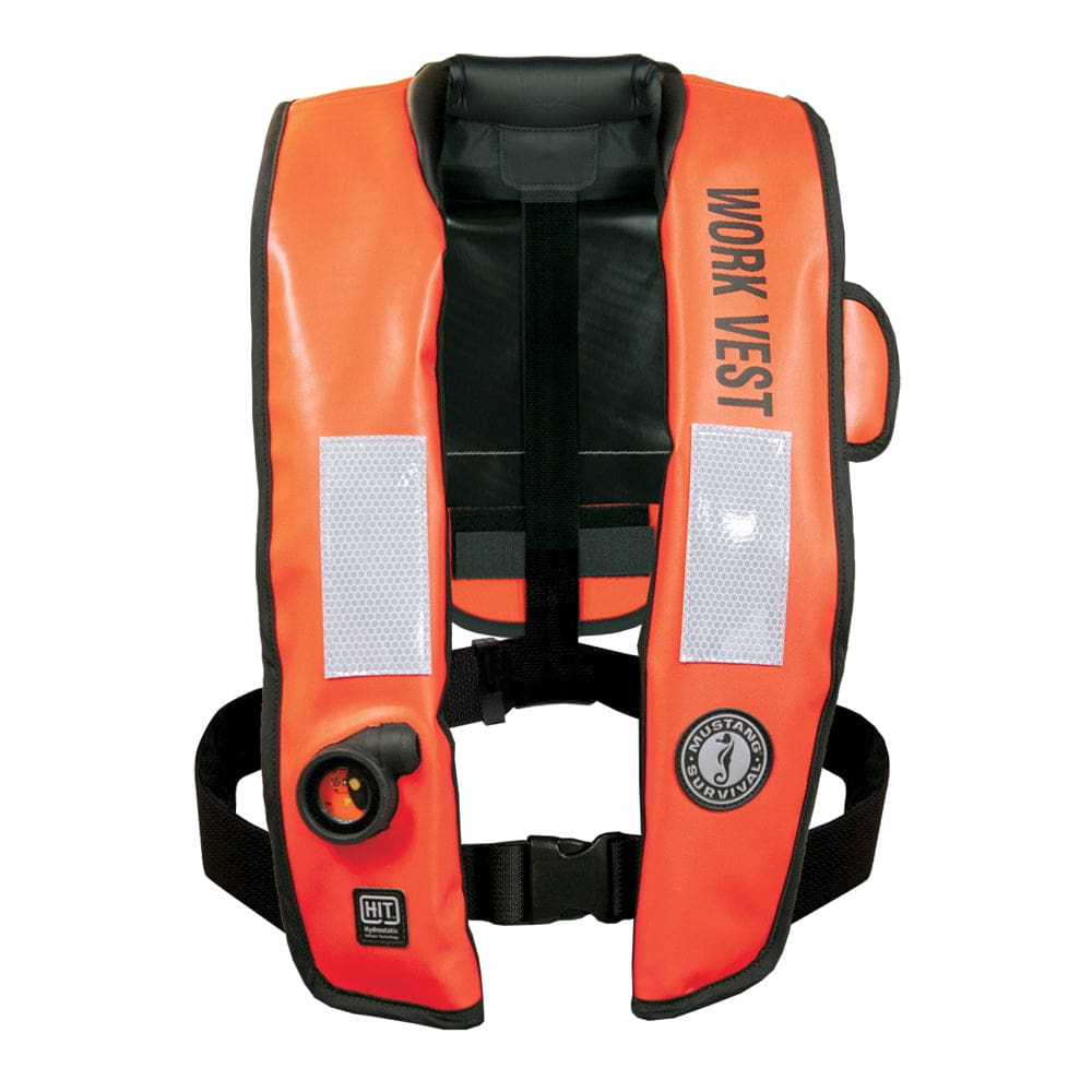 Mustang HIT™ Inflatable Work Vest - Orange - Automatic/ Manual | ShelHealth