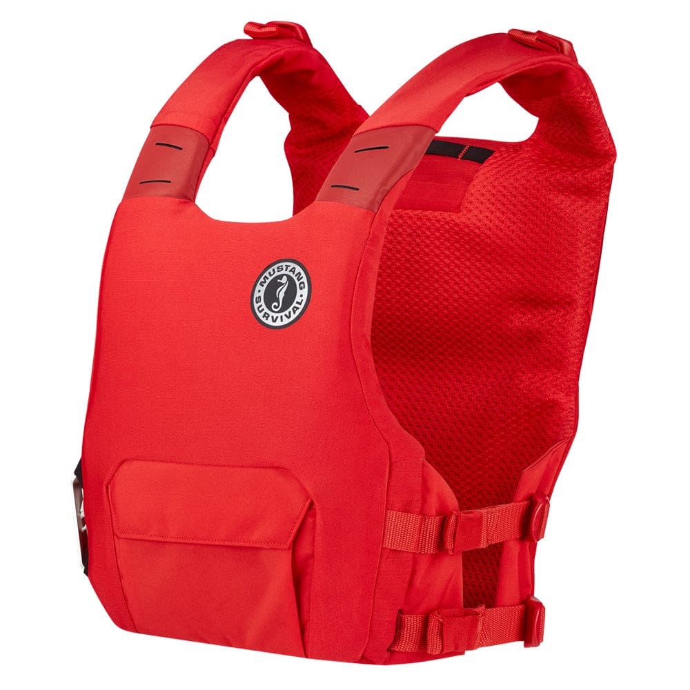Mustang Khimera Dual Flotation PFD - Red - Manual | ShelHealth