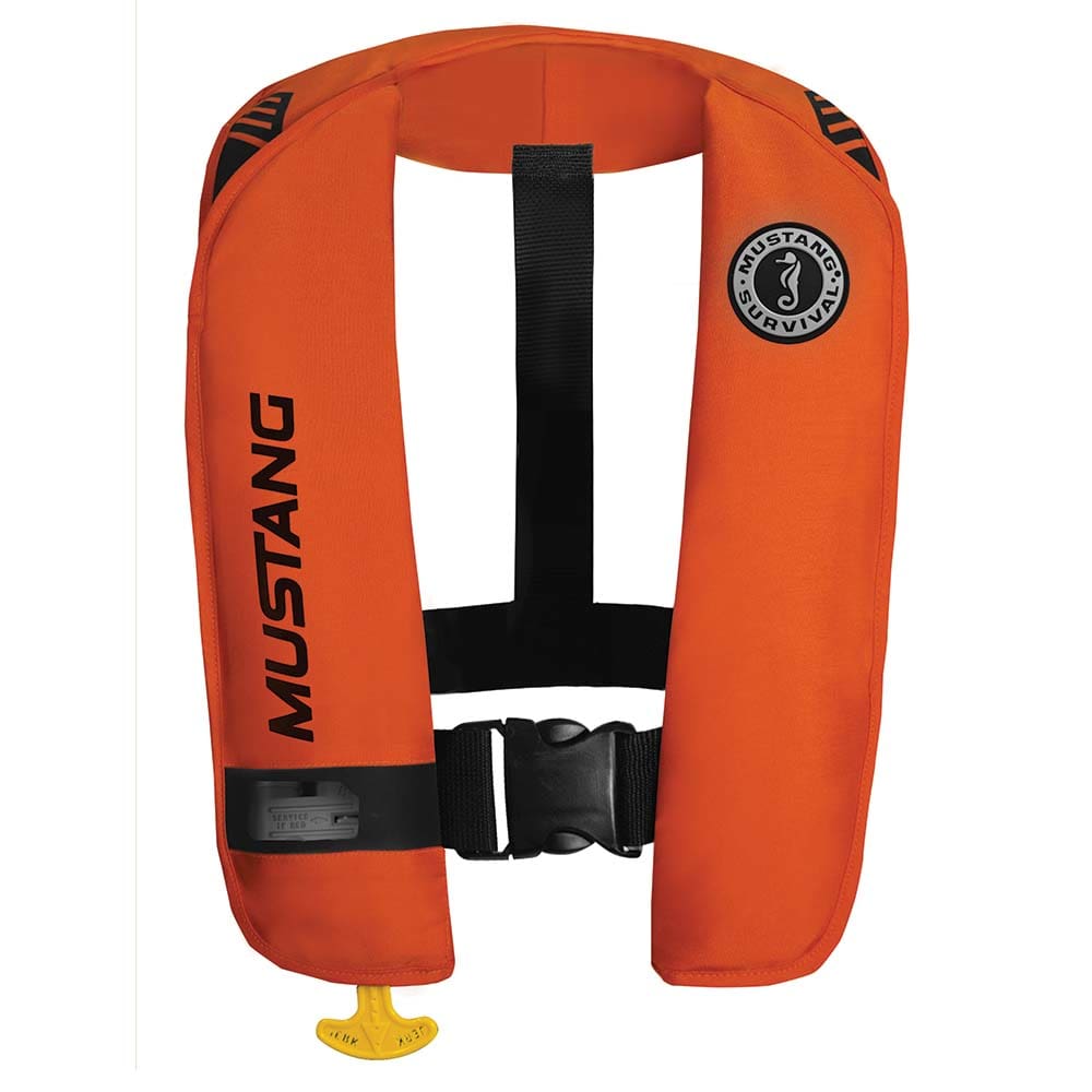 Mustang MIT 100 Inflatable PFD - Orange/ Black - Automatic/ Manual ...