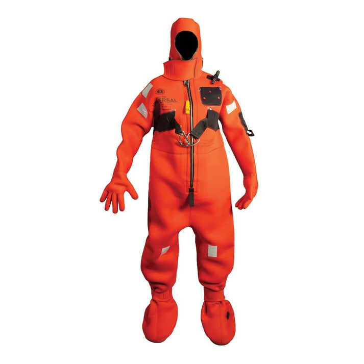 Mustang Neoprene Cold Water Immersion Suit w/ Harness - Red - Adult ...
