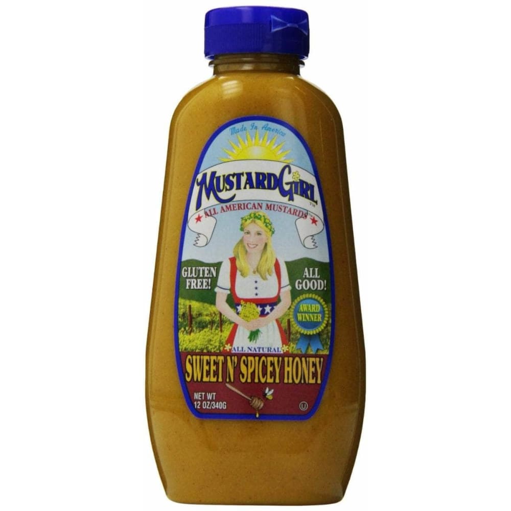 MUSTARD GIRL: Sweet N Spicy Mustard, 12 oz (Case of 4) | ShelHealth