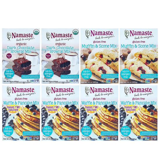 Namaste Gluten Free Classic Mixes Variety Pack (8 pack total) | ShelHealth