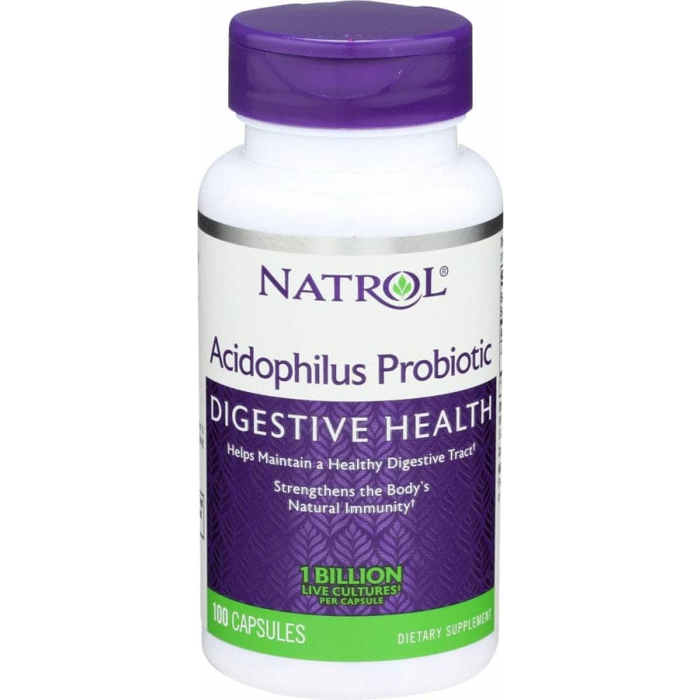 Natrol Natrol Acidophilus Probiotic 100Mg, 100 Cp (Case of 3) | ShelHealth