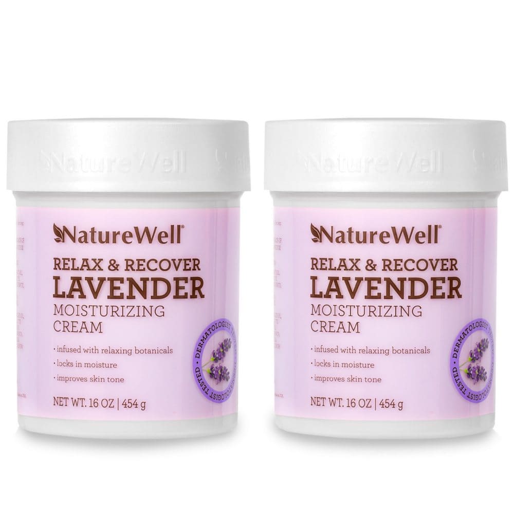 NatureWell Lavender Moisturizing Cream (16 oz., 2 pk.) | ShelHealth