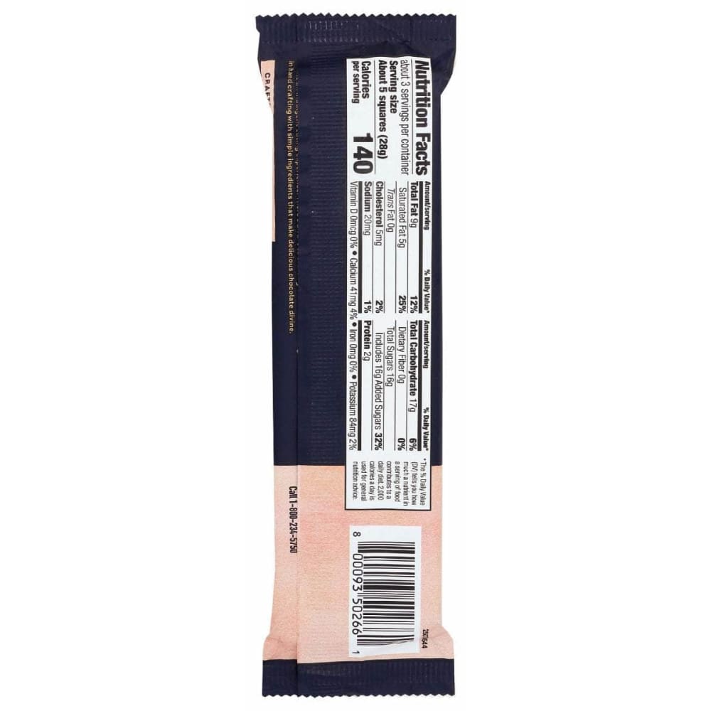 NIAGARA: Milk Chocolate Almond Toffee Bar, 3 oz (Case of 4) | ShelHealth