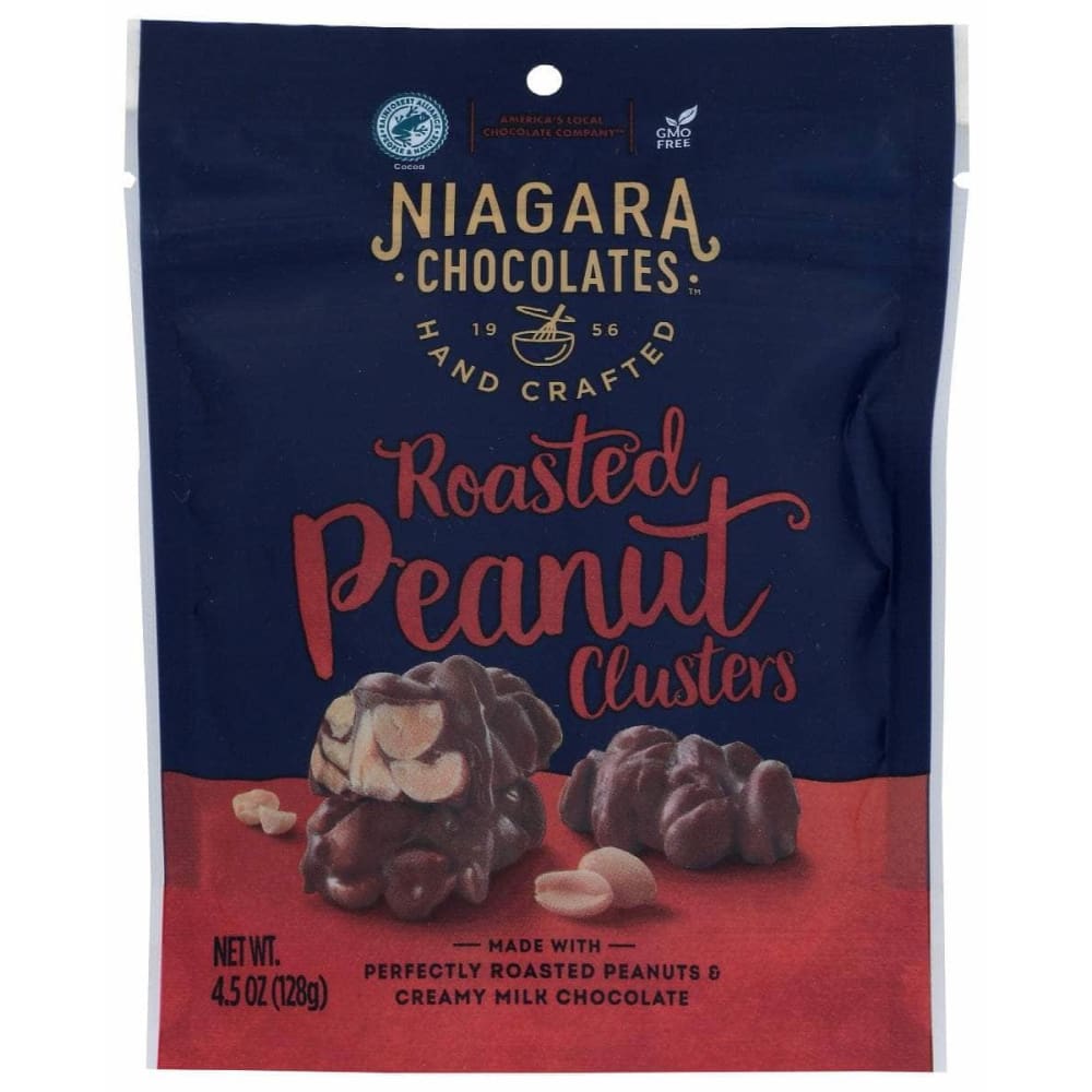 NIAGARA: Milk Chocolate Roasted Peanut Clusters, 4.5 oz (Case of 3 ...
