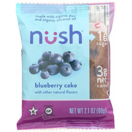 Nush Blueberry Cake, 2.1 oz (Case of 4) | ShelHealth