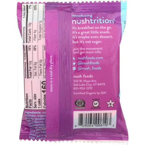 Nush Blueberry Cake, 2.1 oz (Case of 4) | ShelHealth