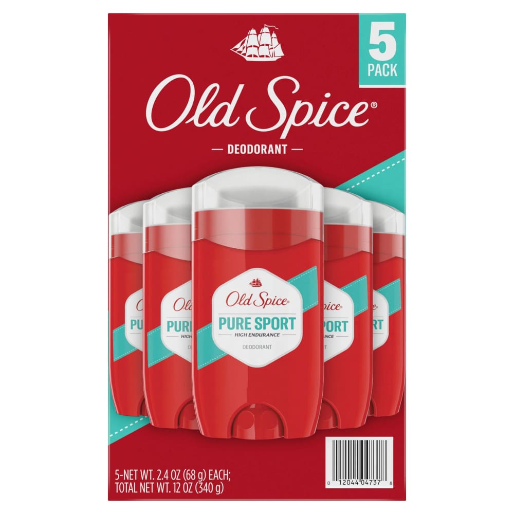 Old Spice High Endurance Deodorant for Men, 5 ct. | ShelHealth