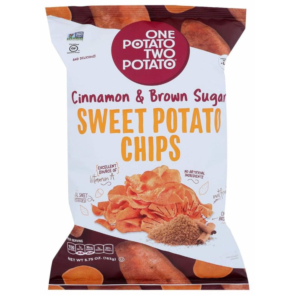 ONE POTATO TWO POTATO: Chip Swt Ptato Cin Bar Sug, 5.75 oz (Case of 4 ...