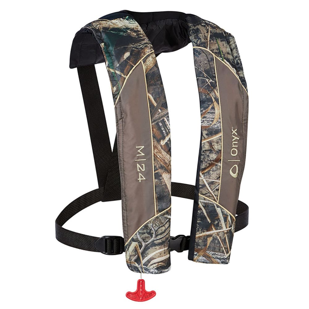 Onyx M-24 Manual Inflatable Life Jacket - Realtree Max-5® Camo | ShelHealth