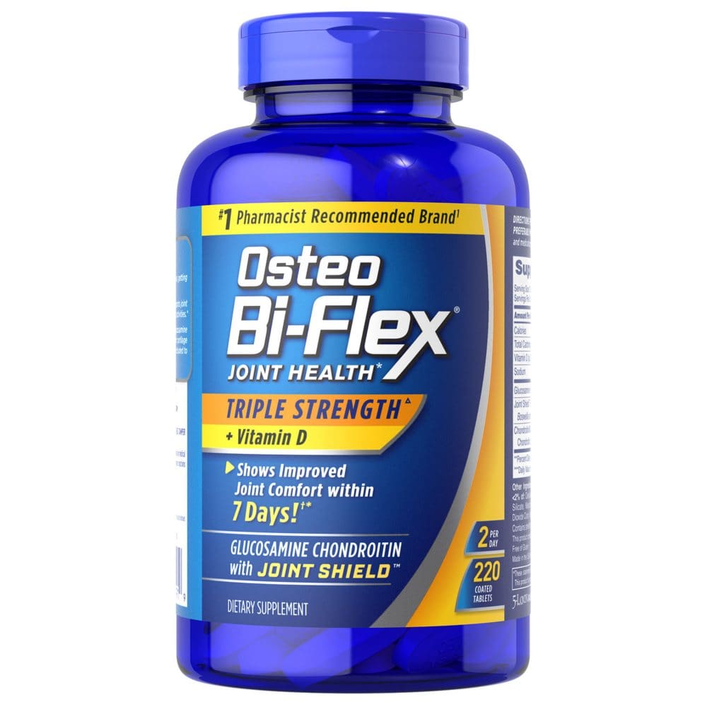 Osteo Bi-Flex Triple Strength with Vitamin D (220 ct.) | ShelHealth