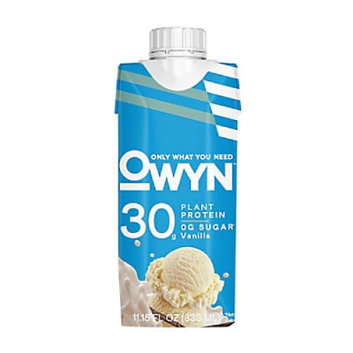 OWYN 30 Gram Chocolate Plant Protein Shake, 15 ct./11.15 oz. | ShelHealth
