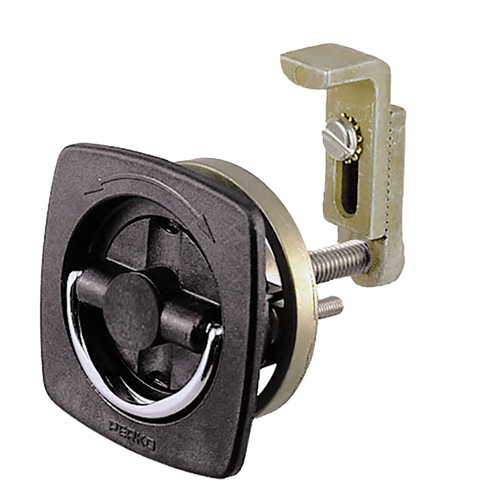 Perko Flush Latch - Non-Locking - 2.5" x 2.5" w/ Offset Adjustable Cam ...