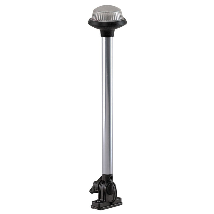 Perko Fold Down All-Round Frosted Globe Pole Light - Vertical Mount ...