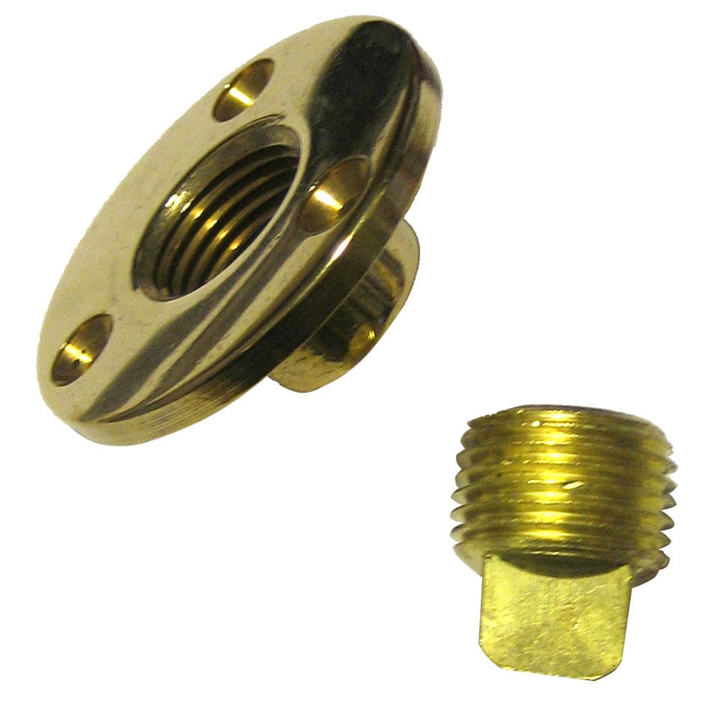 Perko Garboard Drain & Drain Plug Assy Cast Bronze/ Brass MADE IN THE ...