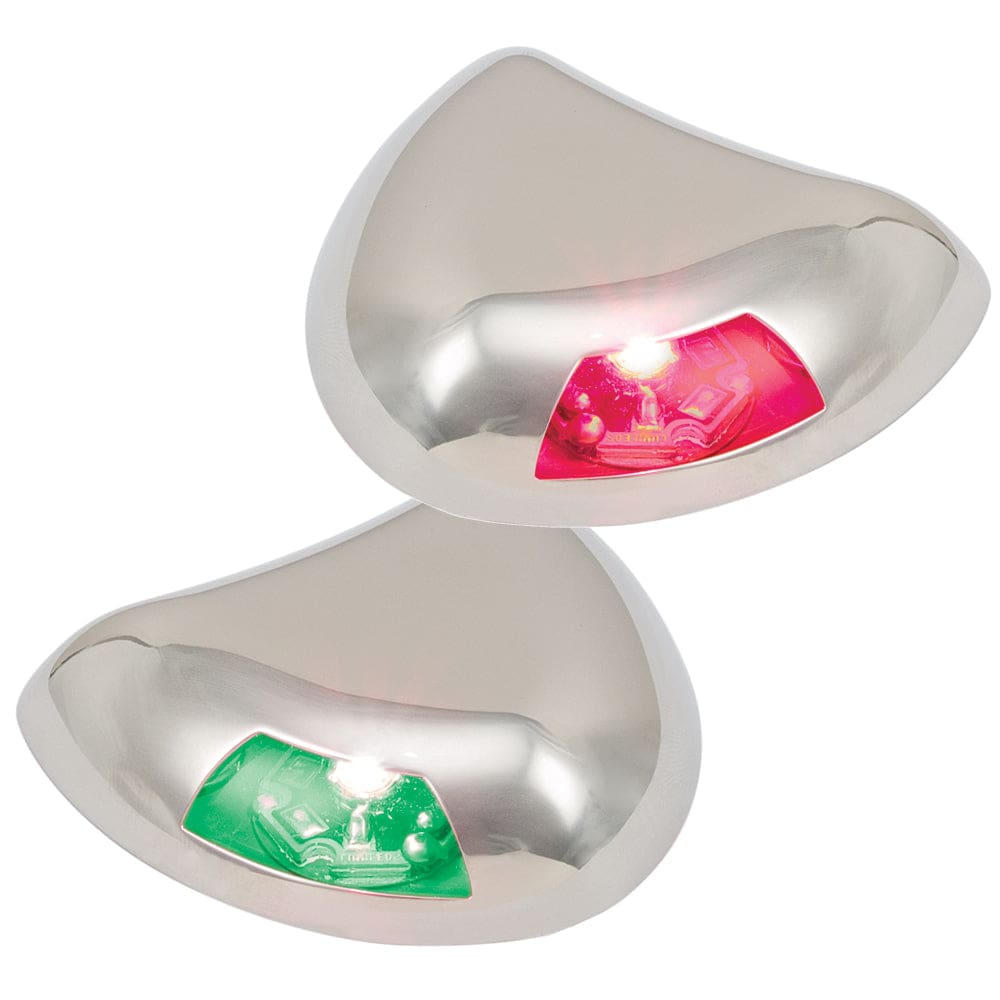 Perko Stealth Series LED Side Lights - Horizontal Mount - Red/ Green ...