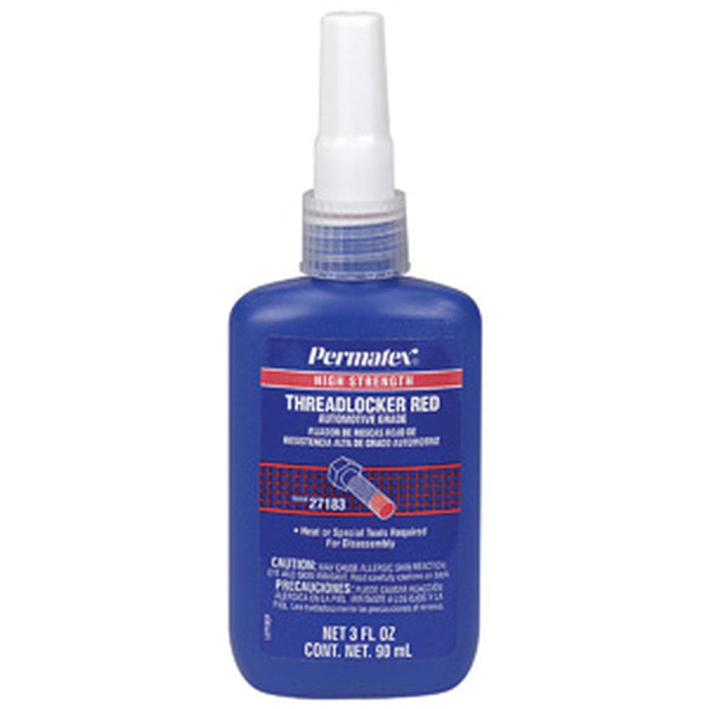 Permatex High Strength Threadlocker RED Bottle - 90ml | ShelHealth