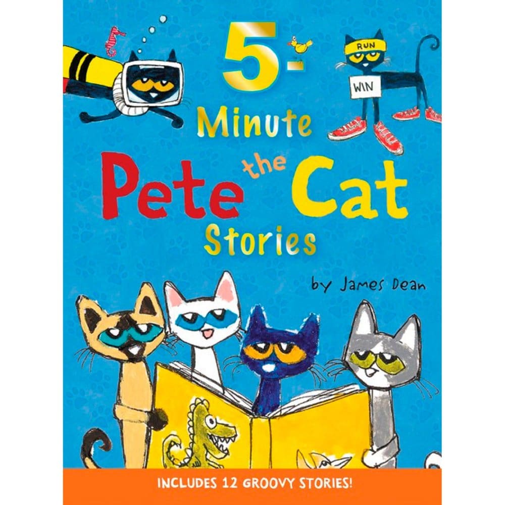 Pete the Cat: 5-Minute Pete the Cat Stories (Pack of 2) | ShelHealth