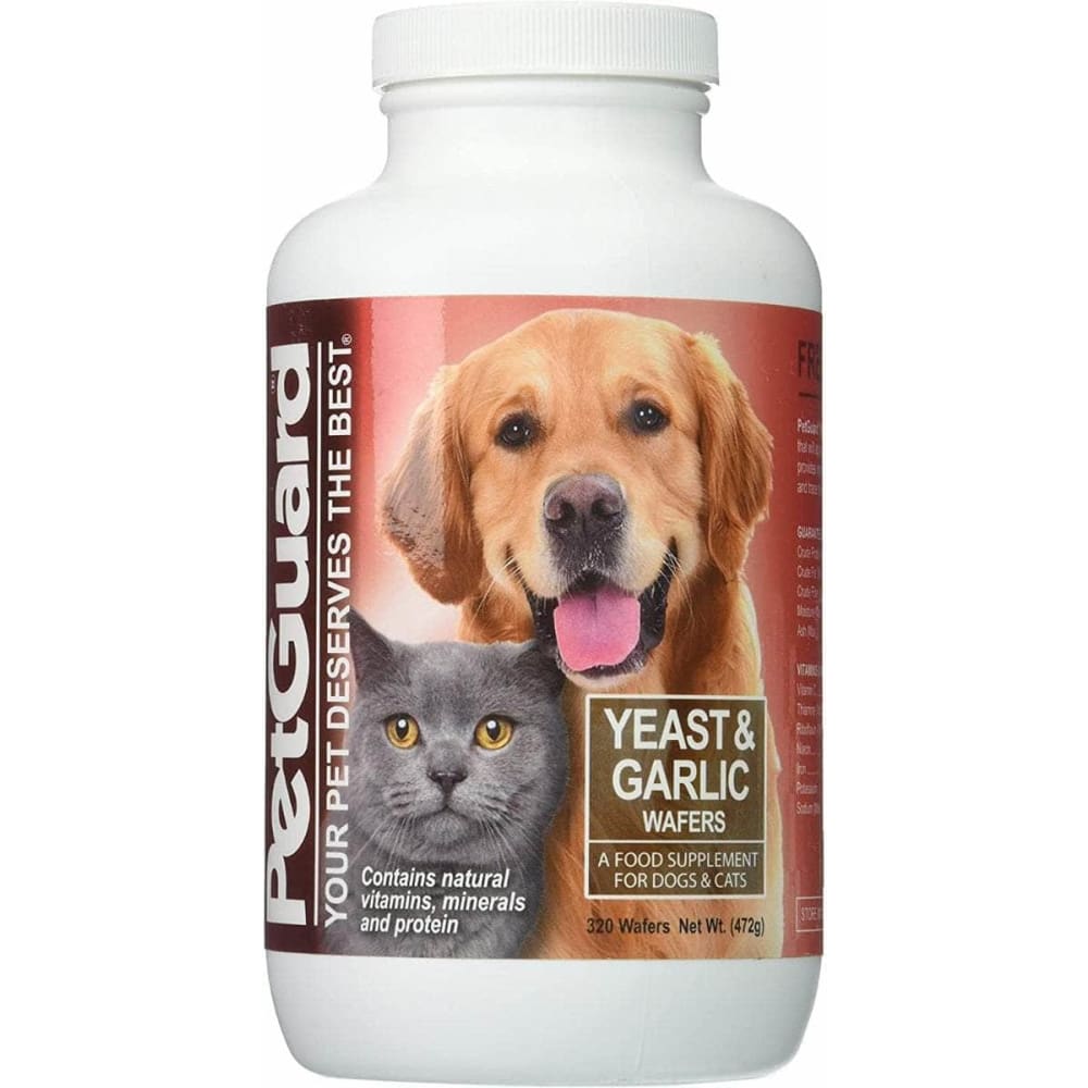 PETGUARD Sup Yeast&Garlic Wafer, 320 pc | ShelHealth
