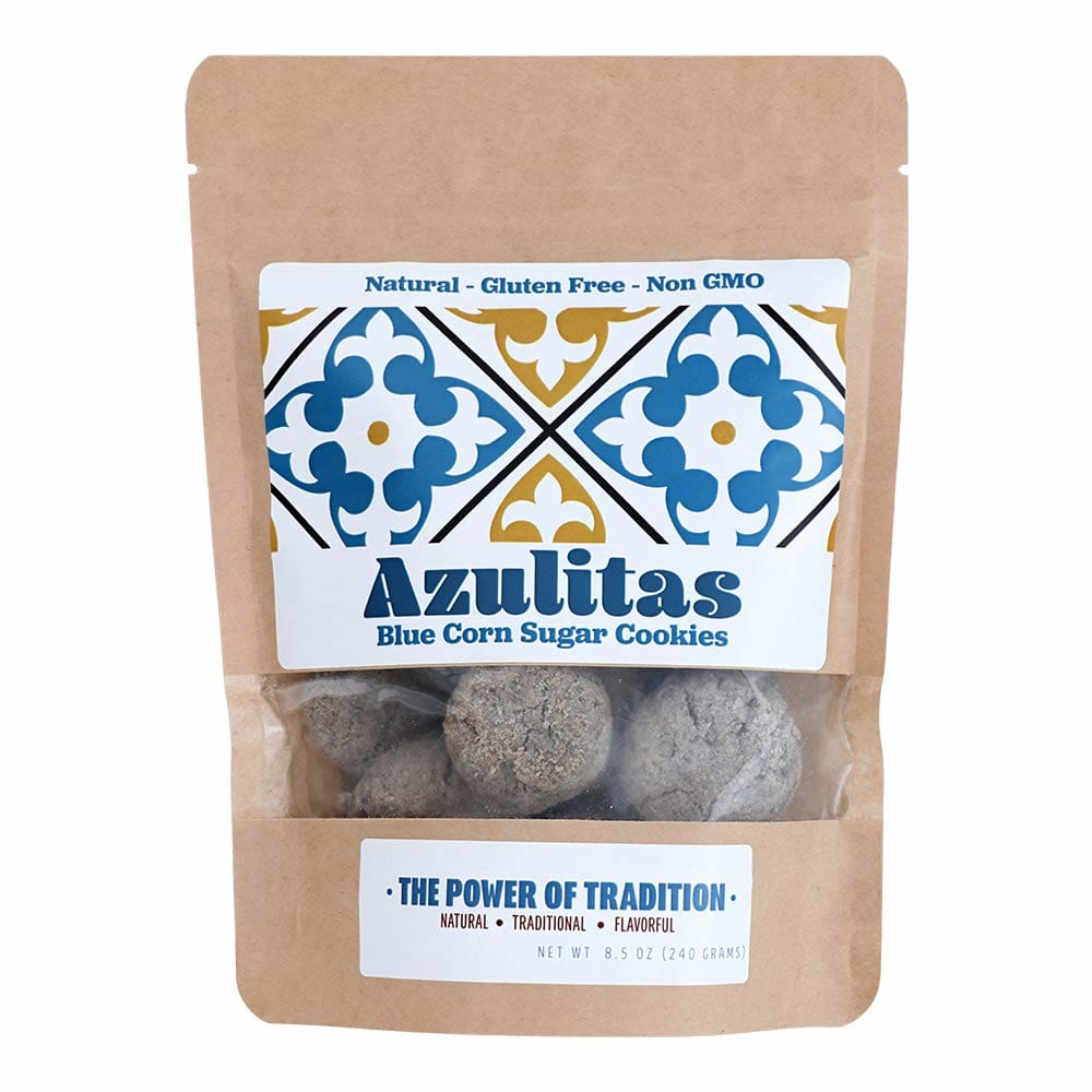 PINOLE BLUE: Organic Blue Corn Sugar Cookies, 8.5 oz | ShelHealth