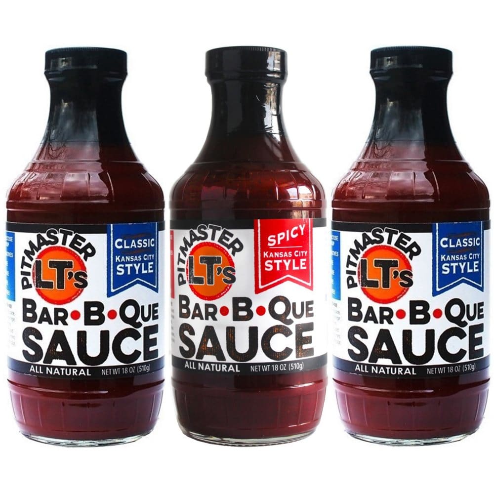 Pitmaster LT's BBQ Sauce, Variety Pack (18 oz., 3 pk.) | ShelHealth