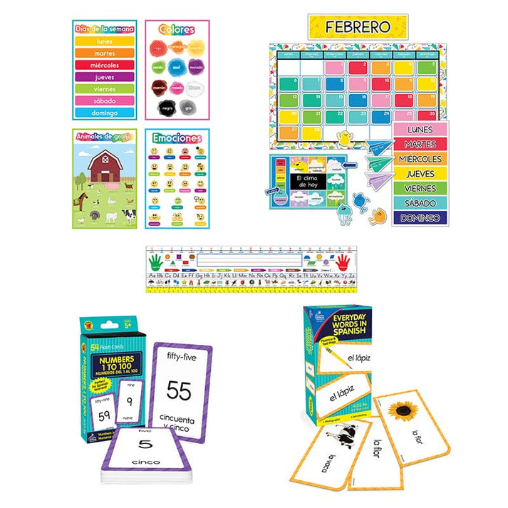 Pk-2 Bilingual Span Class Teacher Bundle | ShelHealth